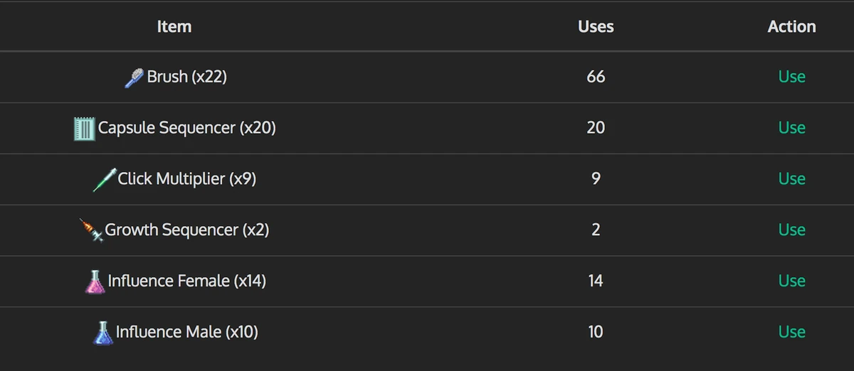 Inventory | Final Outpost Wiki | Fandom