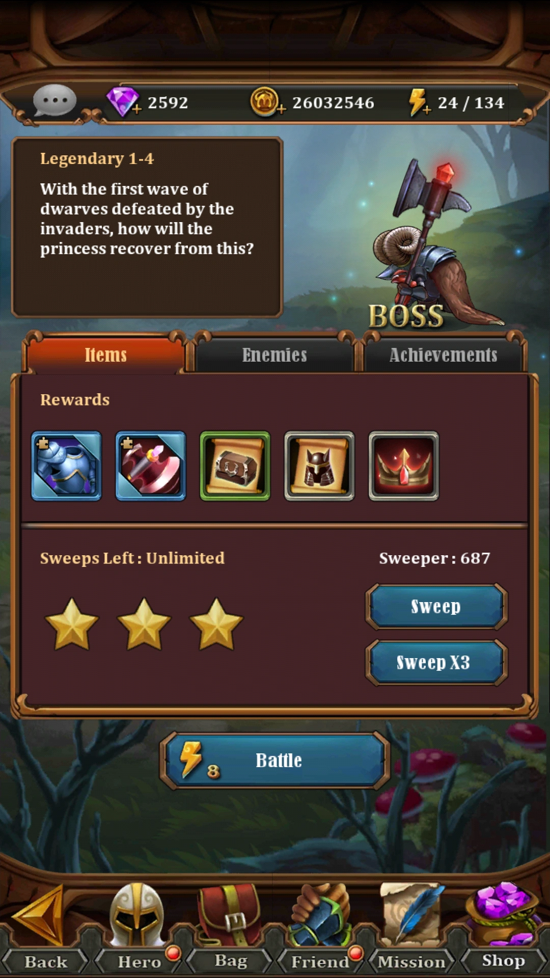 Legendary: Fable I: Stage 1-4 | Final Fable Wikia | Fandom