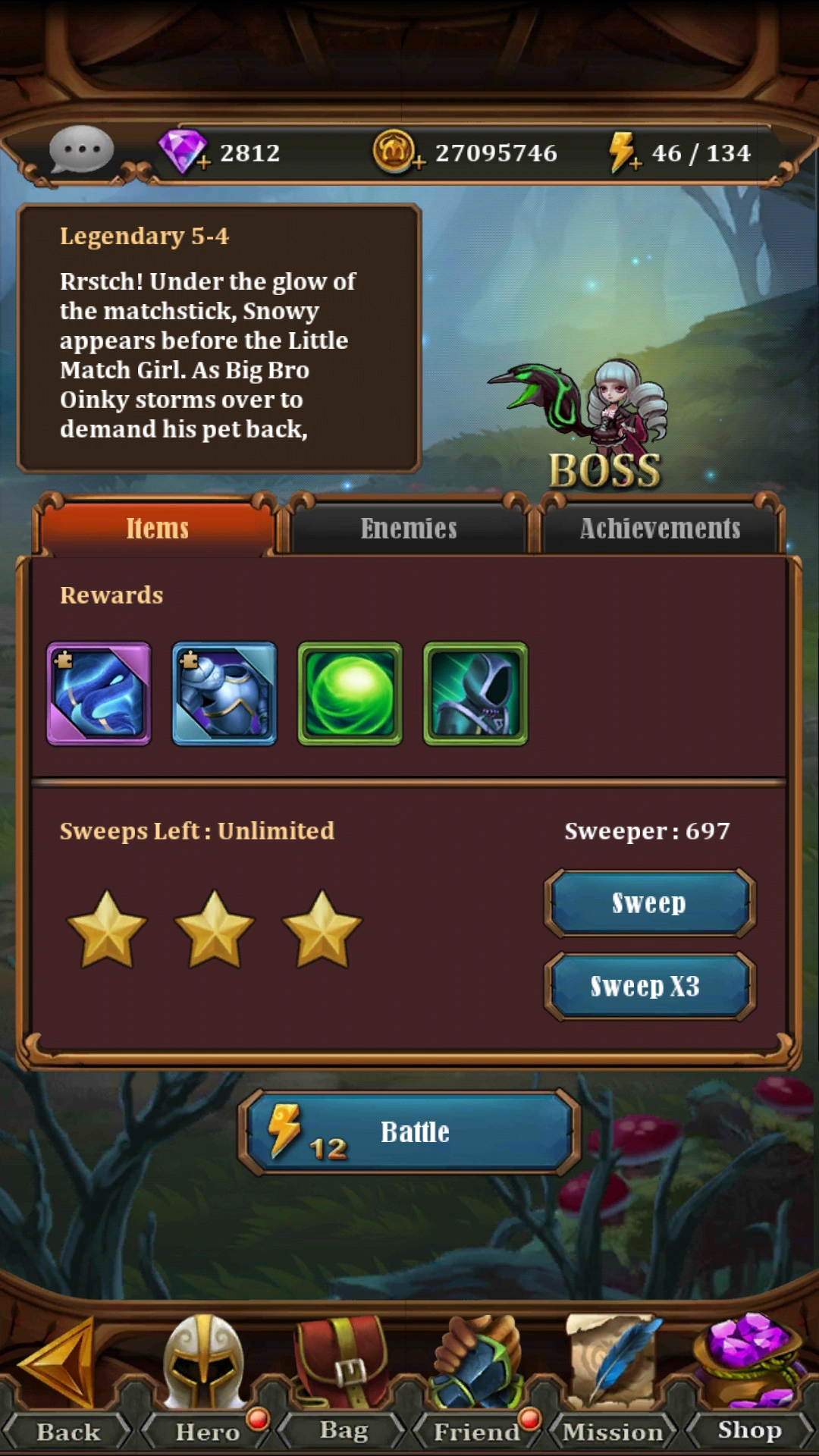 Legendary: Fable V: Stage 1-4 | Final Fable Wikia | Fandom