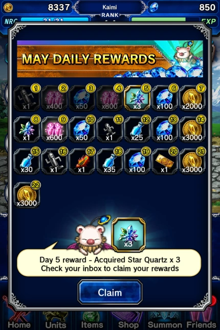 Login Bonus | Final Fantasy Wiki | Fandom