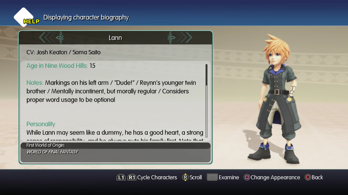 Who's Who (World of Final Fantasy) | Final Fantasy Wiki | Fandom