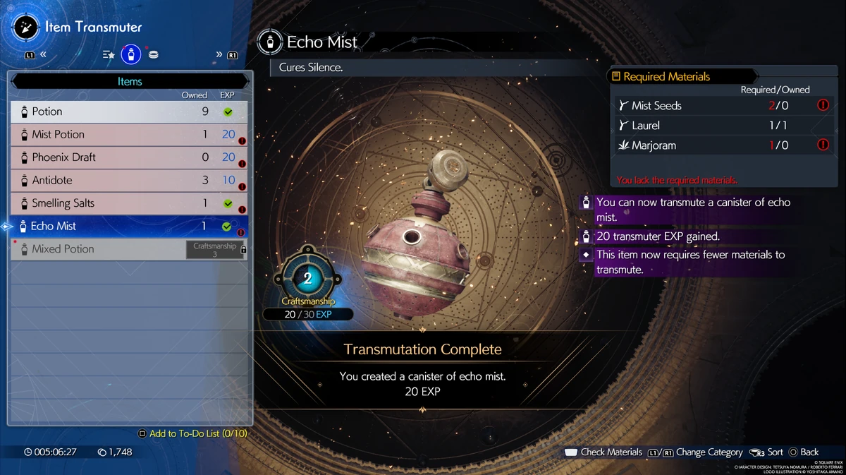 Item Transmuter | Final Fantasy Wiki | Fandom