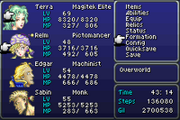 Menu (Final Fantasy VI) | Final Fantasy Wiki | Fandom