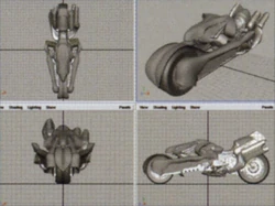 Fenrir Final Fantasy Bike