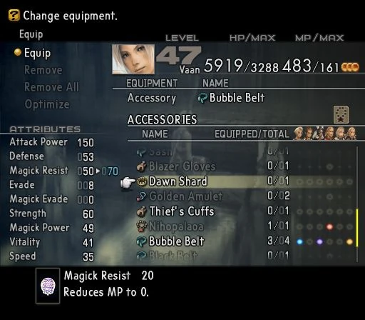 Dawn Shard (Final Fantasy XII accessory) | Final Fantasy Wiki | Fandom