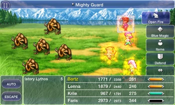 Mighty Guard (Final Fantasy V) | Final Fantasy Wiki | Fandom