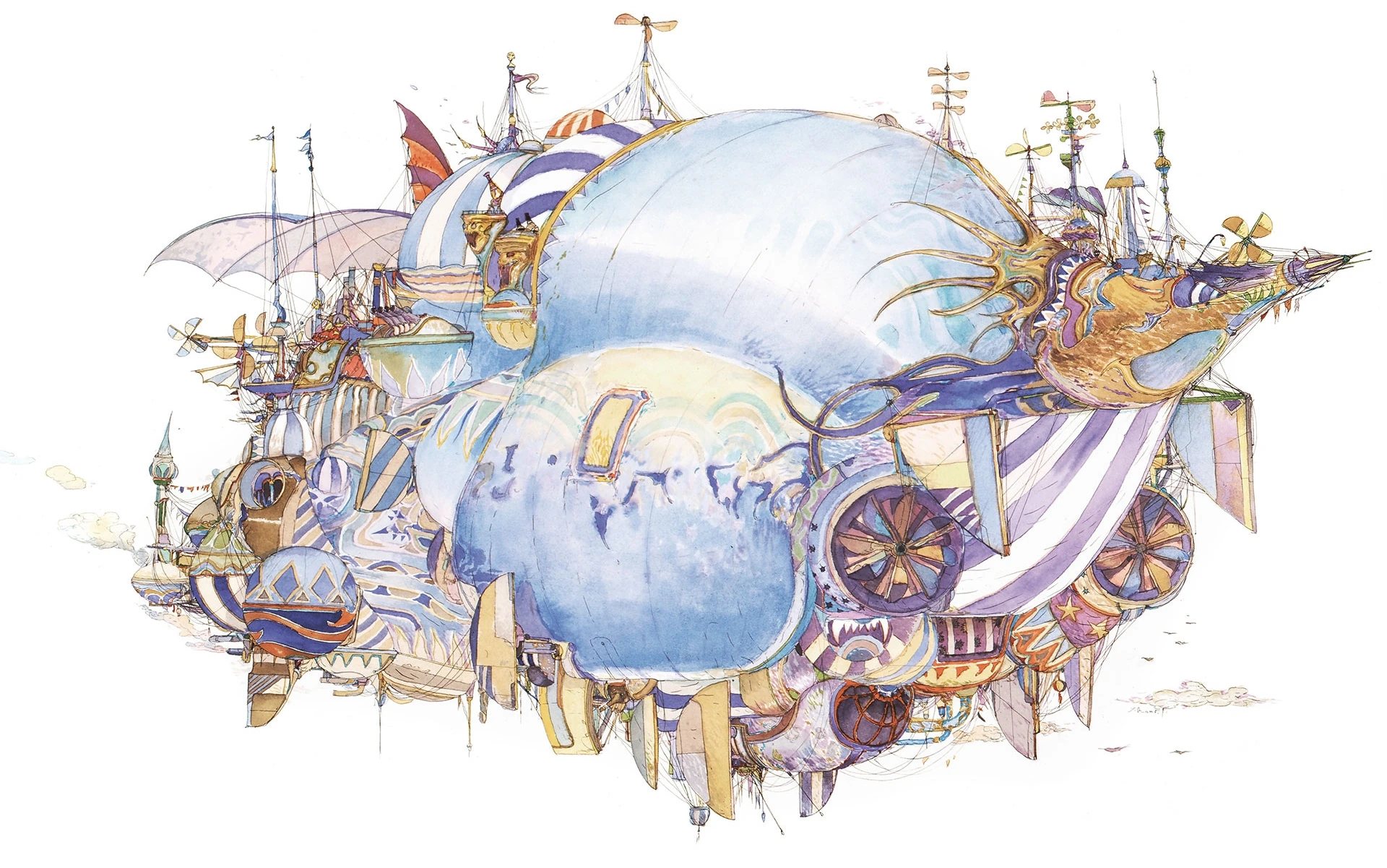 Final Fantasy 9 Airship