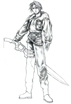 Final Fantasy Squall Drawing