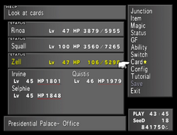 Menu (Final Fantasy VIII) | Final Fantasy Wiki | Fandom