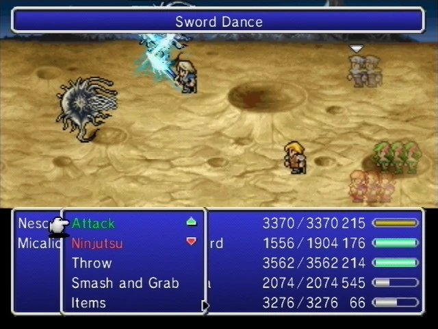 Sword Dance (ability) | Final Fantasy Wiki | Fandom