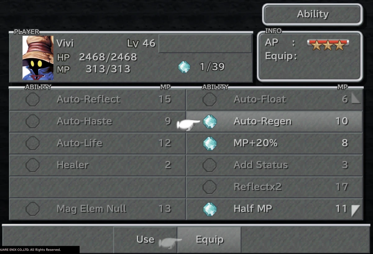 Final Fantasy IX support abilities | Final Fantasy Wiki | Fandom