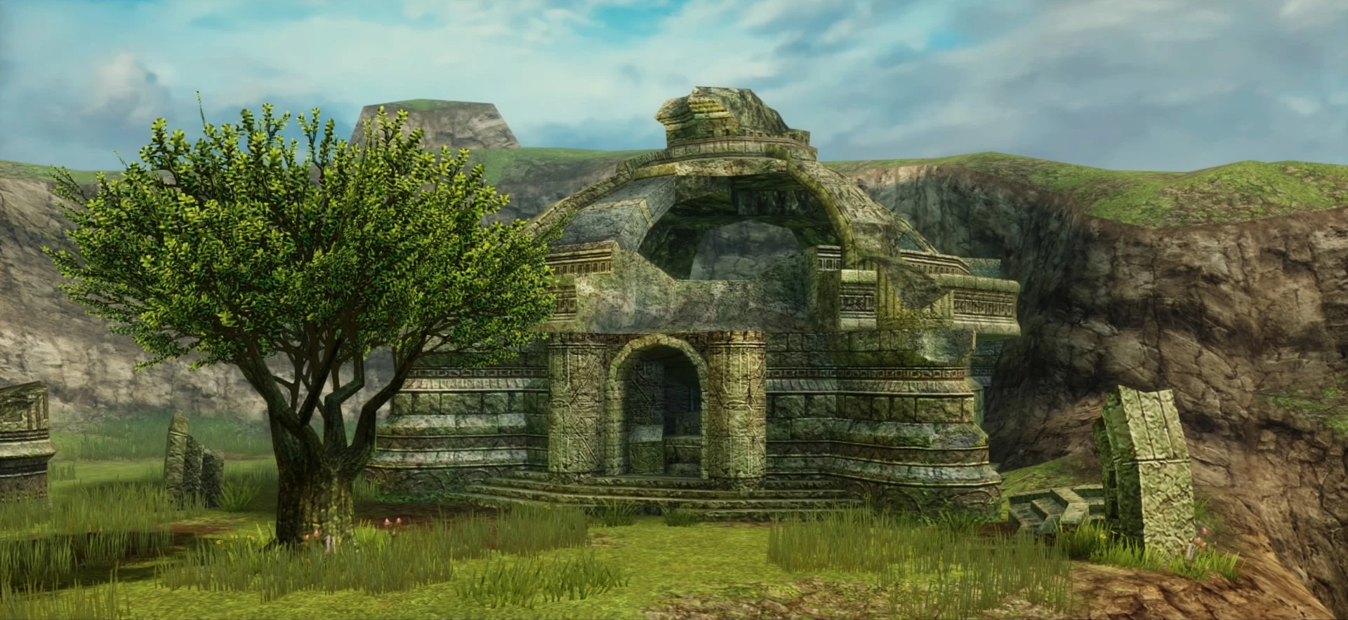 Ancient Ruins Fantasy World