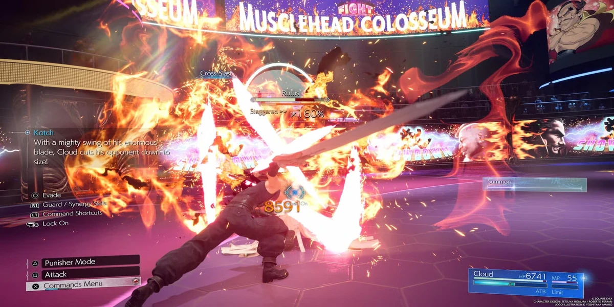 Cross-Slash (VII Rebirth) | Final Fantasy Wiki | Fandom