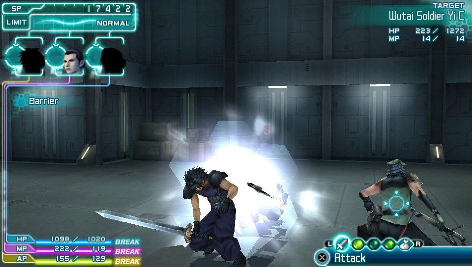 Barrier (Crisis Core status) | Final Fantasy Wiki | Fandom