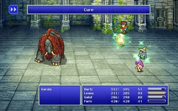 Cure (Final Fantasy V) | Final Fantasy Wiki | Fandom