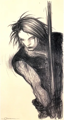 Final Fantasy Squall Drawing