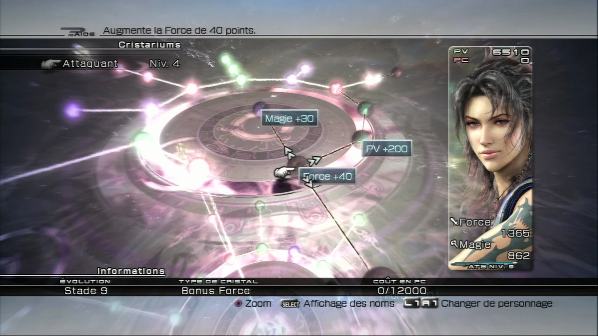 Fang (Final Fantasy XIII party member)/Crystarium | Final Fantasy Wiki ...