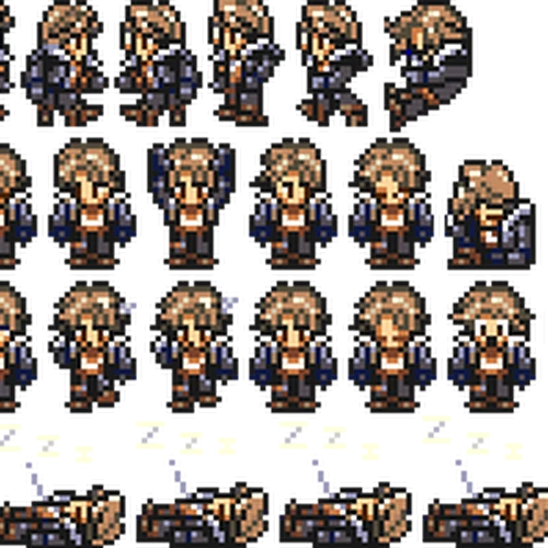 Final Fantasy 6 Monster Sprites