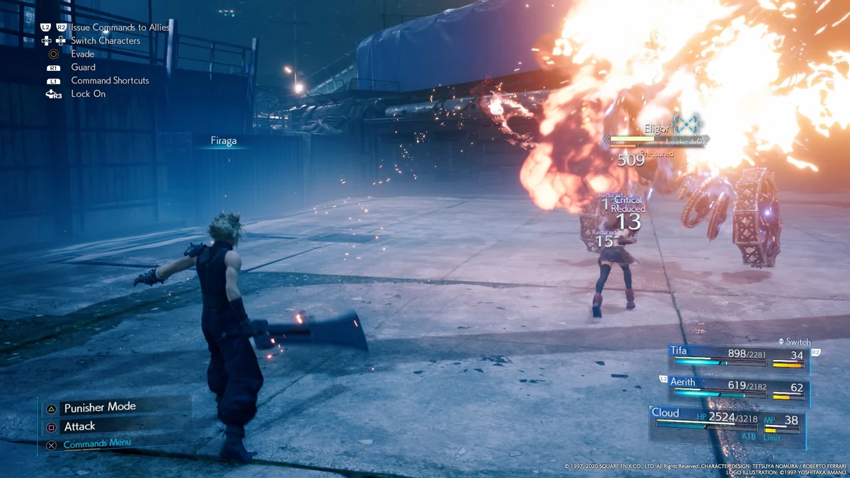 Firaga (VII Remake) | Final Fantasy Wiki | Fandom