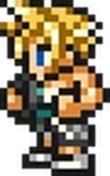 Cloud Strife Sprite Tactics