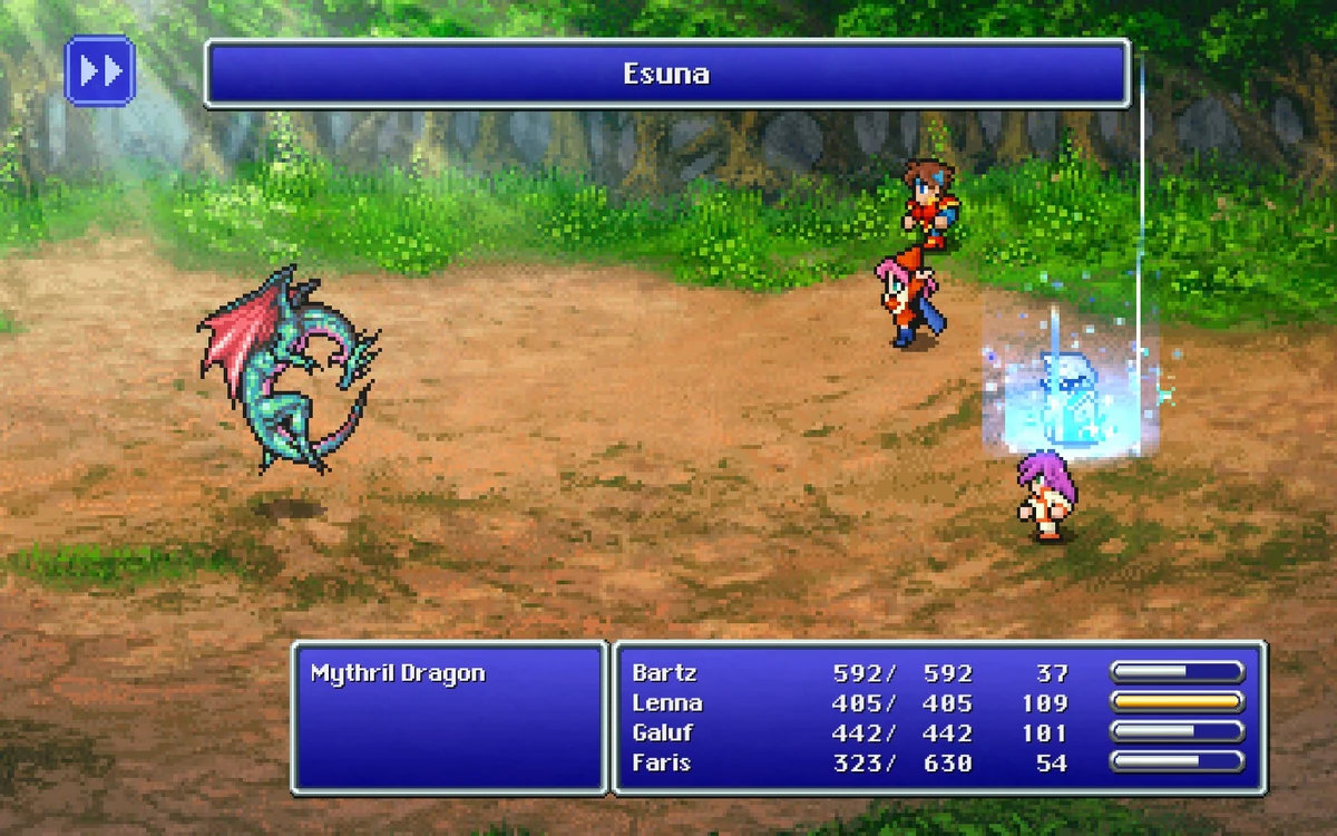 Esuna (Final Fantasy V) | Final Fantasy Wiki | Fandom