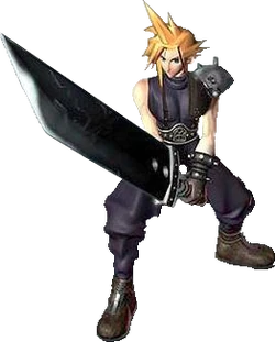 Cloud Strife Dissidia Render