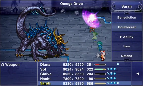 Omega Drive | Final Fantasy Wiki | Fandom
