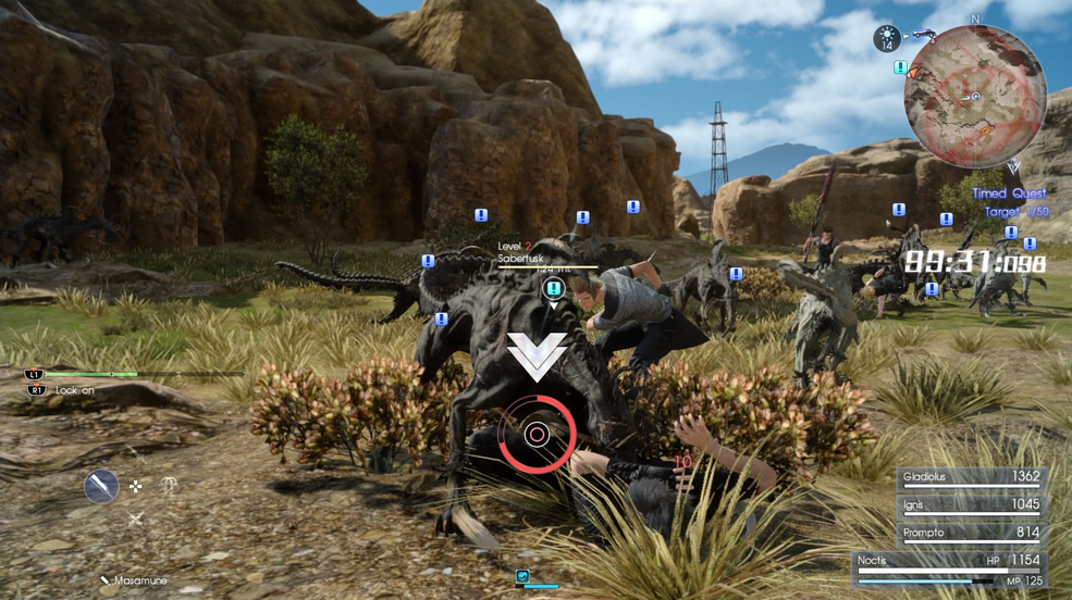 Ffxv timed quest store