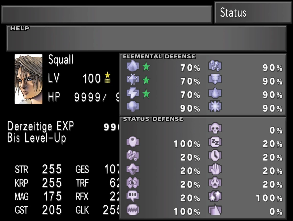 Zustand (FFVIII) | Final Fantasy Almanach | Fandom