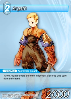 Argath | Final Fantasy Trading Card Game Wiki | Fandom