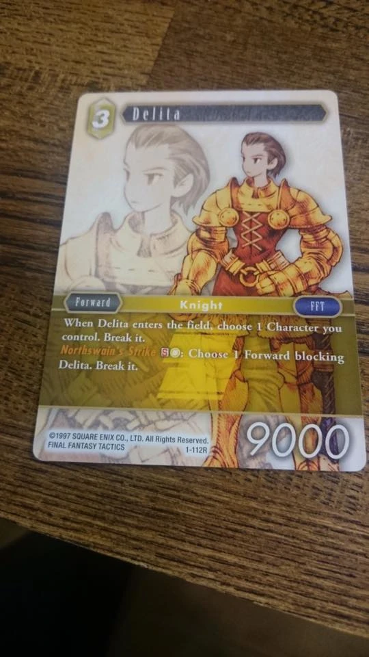 Delita (1-112R) | Wikia Final Fantasy Trading Card Game | Fandom