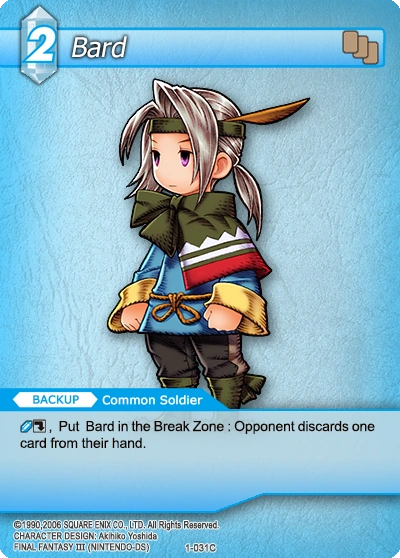 Bard (2) | Final Fantasy Trading Card Game Wiki | Fandom