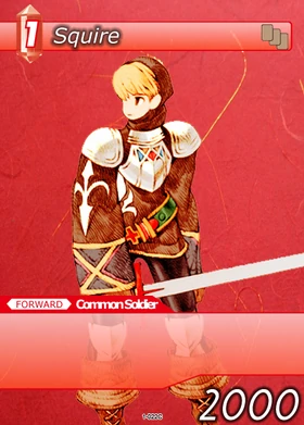 Squire (2) | Final Fantasy Trading Card Game Wiki | Fandom