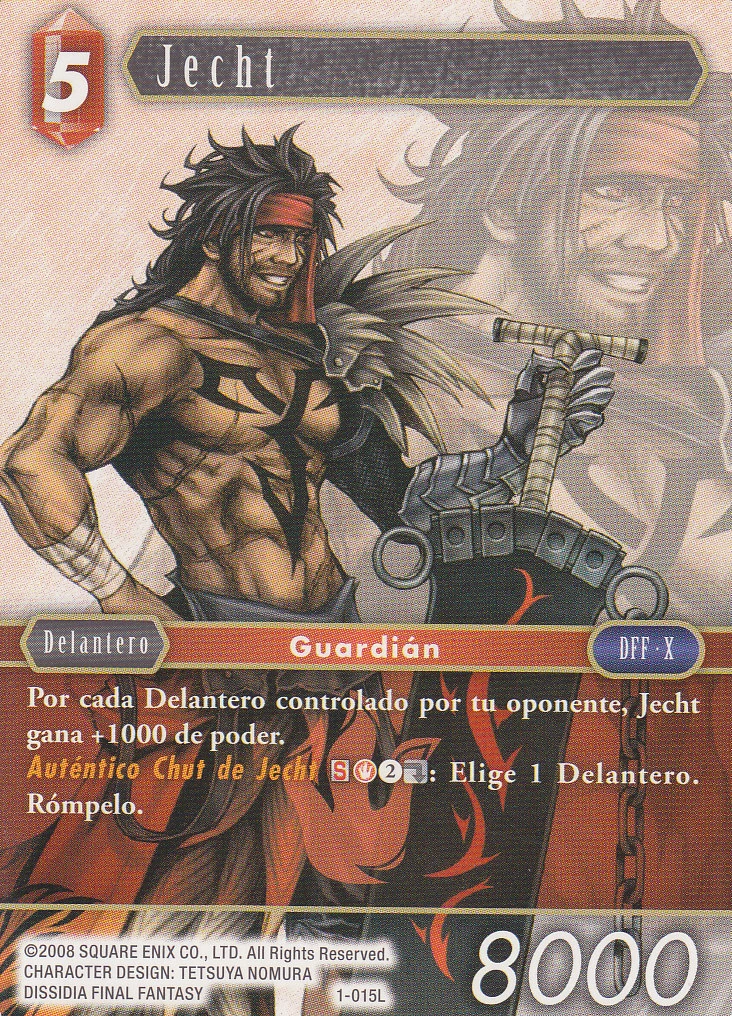 Jecht (1-015L) | Wikia Final Fantasy Trading Card Game | Fandom