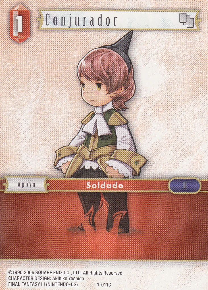 Conjurador (1-011C) | Wikia Final Fantasy Trading Card Game | Fandom