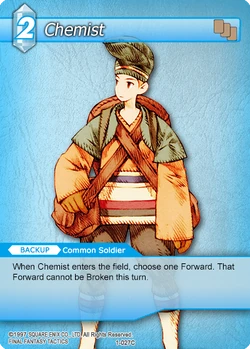 Chemist (2) | Final Fantasy Trading Card Game Wiki | Fandom