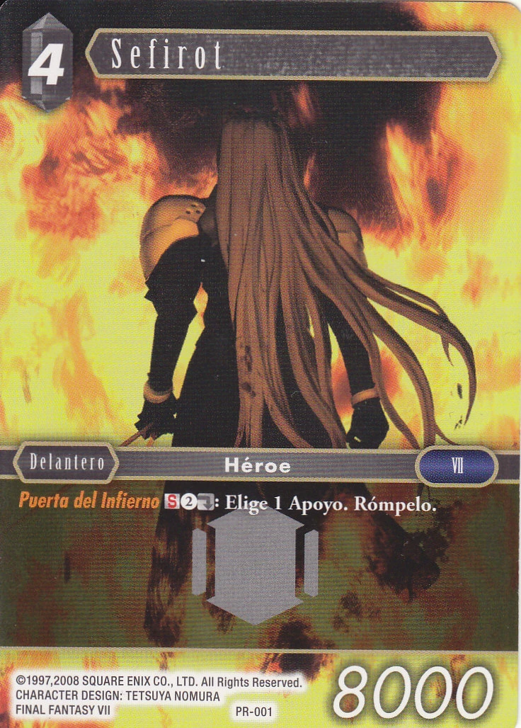 Sefirot (PR-001) | Wikia Final Fantasy Trading Card Game | Fandom