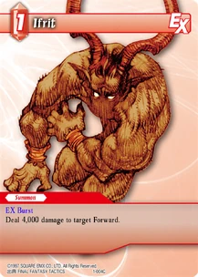 Ifrit (1) | Final Fantasy Trading Card Game Wiki | Fandom