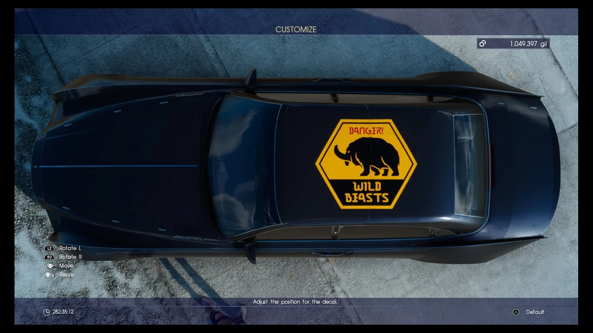Caution: Wild Beasts Sticker - Final Fantasy 15 (FFXV) Wiki