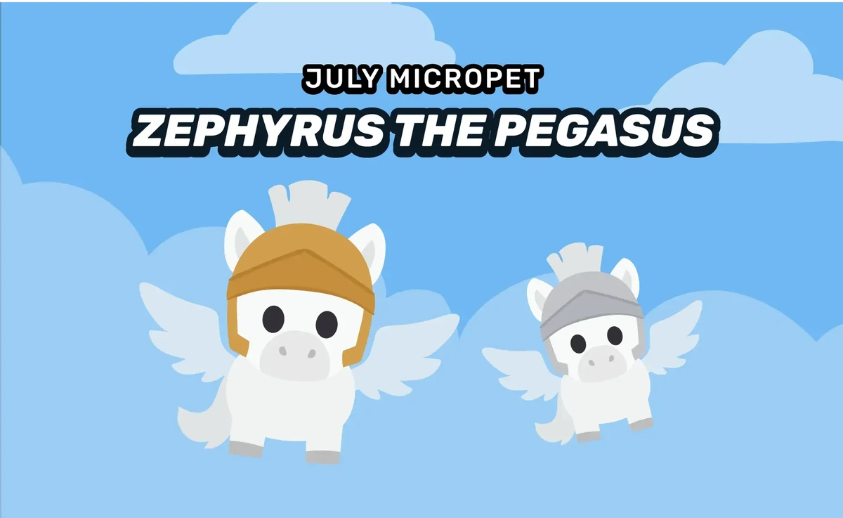 Zephyrus the Pegasus | Finch: Self Care Pet Wiki | Fandom