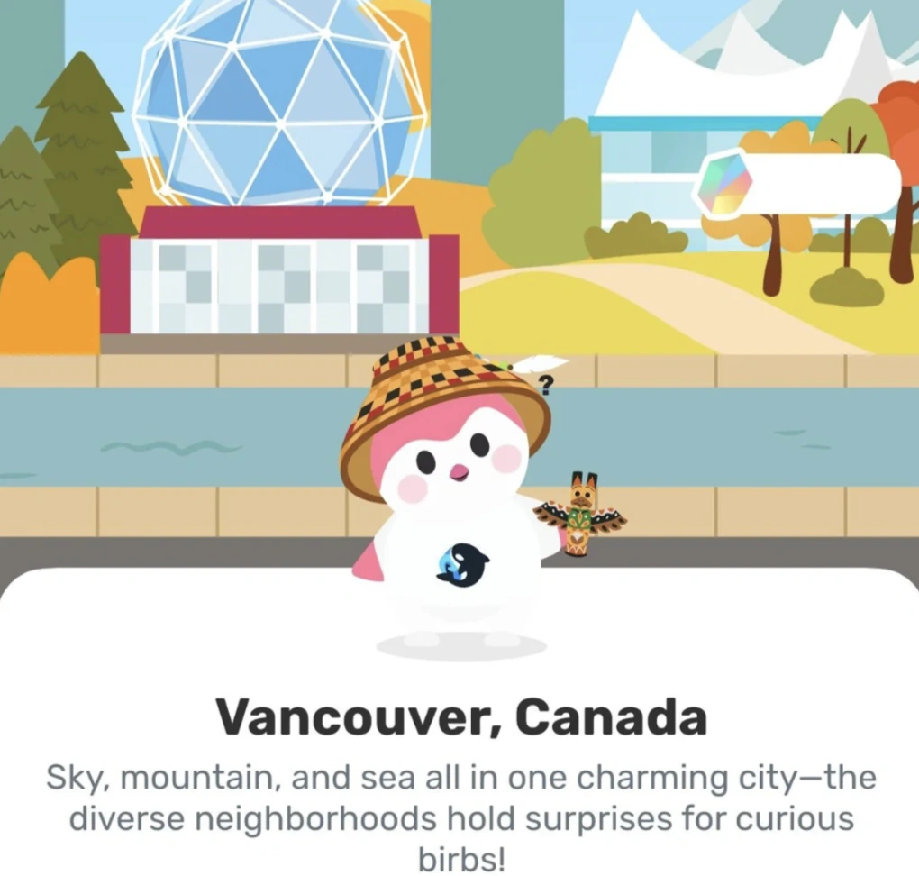 Vancouver, Canada | Finch: Self Care Pet Wiki | Fandom