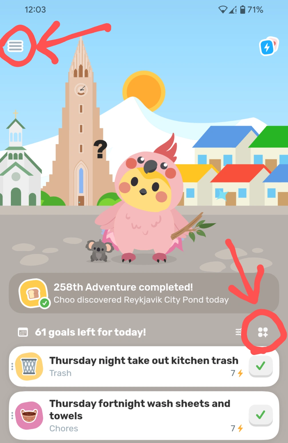 Self-care Areas | Finch: Self Care Pet Wiki | Fandom