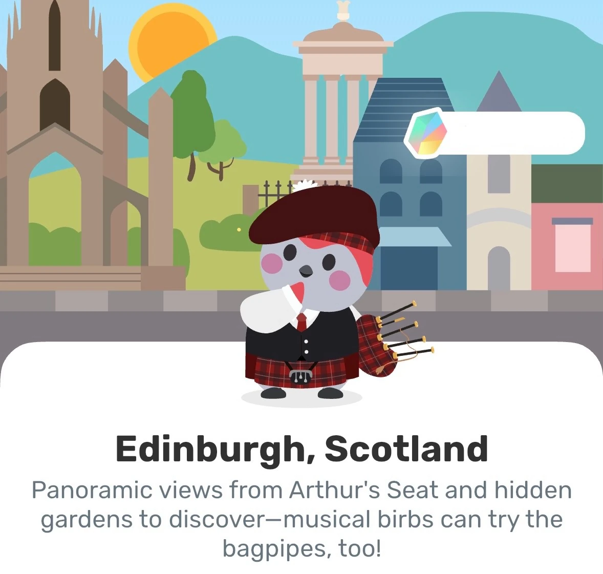 Edinburgh, Scotland | Finch: Self Care Pet Wiki | Fandom