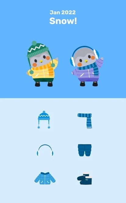 Snow Collection | Finch: Self Care Pet Wiki | Fandom