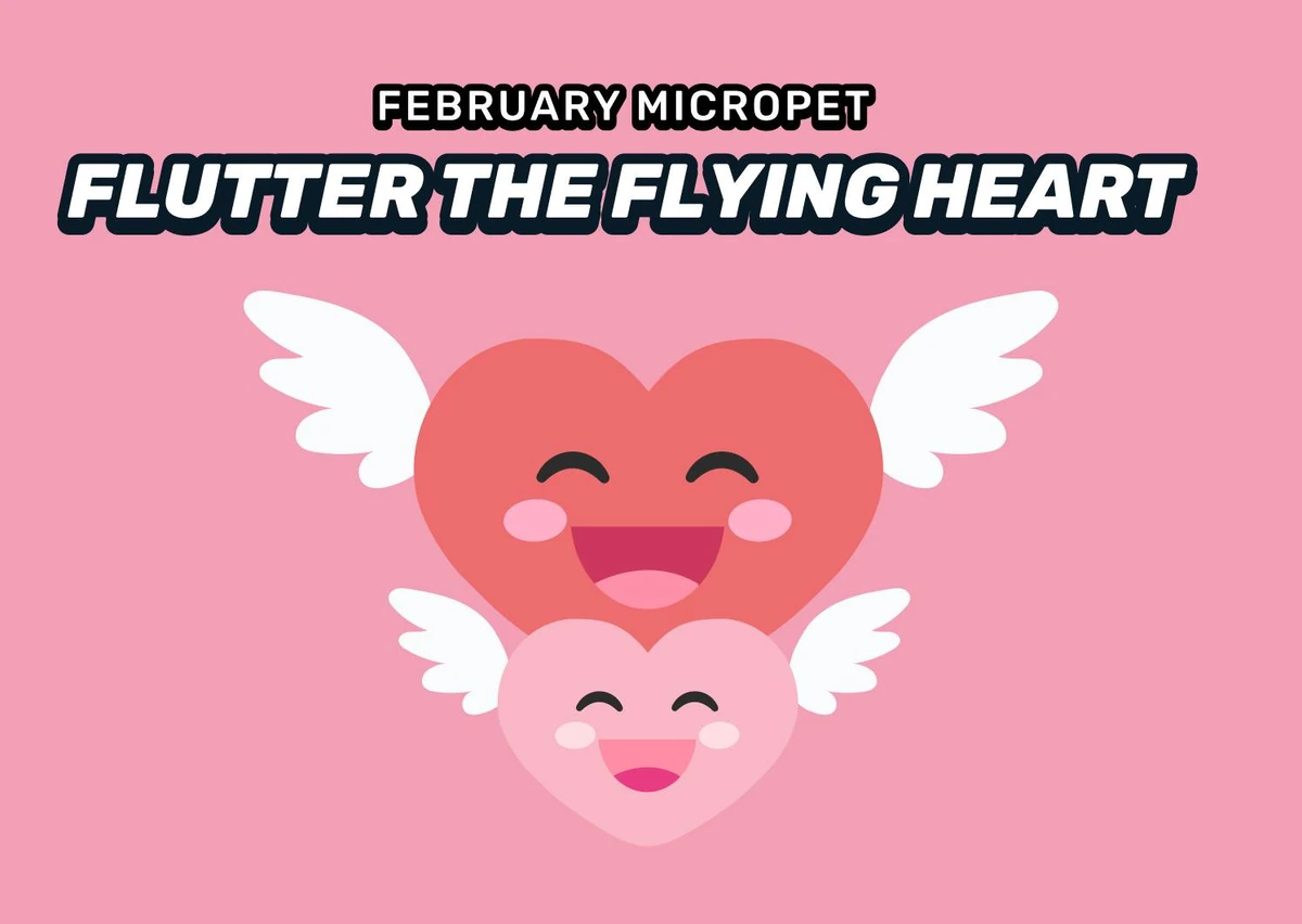 Flutter the Flying Heart | Finch: Self Care Pet Wiki | Fandom