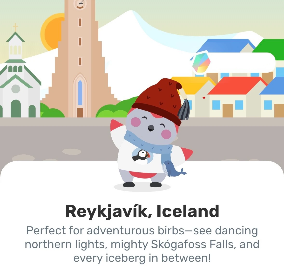 Reykjavik, Iceland | Finch: Self Care Pet Wiki | Fandom