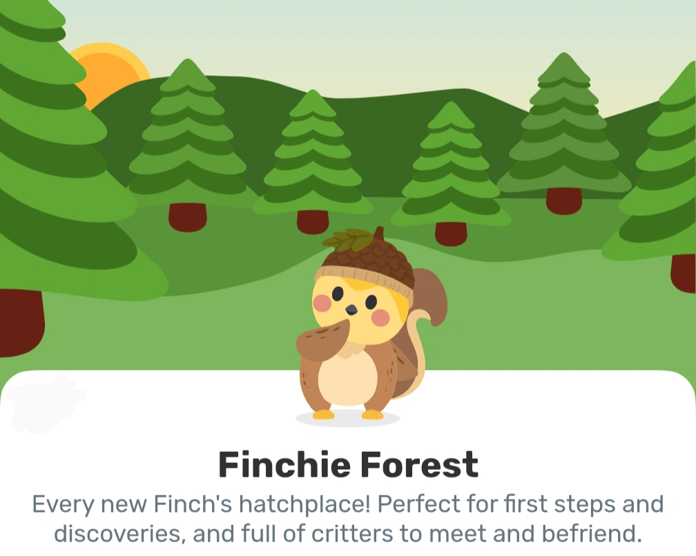 Finchie Forest | Finch: Self Care Pet Wiki | Fandom