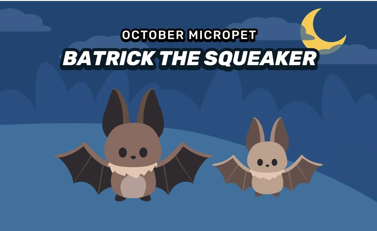 Batrick the Squeaker | Finch: Self Care Pet Wiki | Fandom