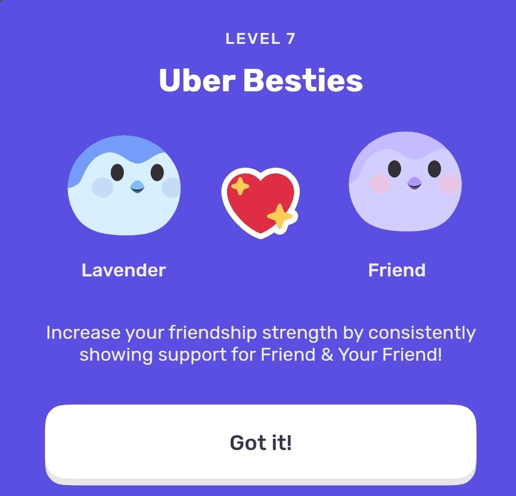 Friendship | Finch: Self Care Pet Wiki | Fandom