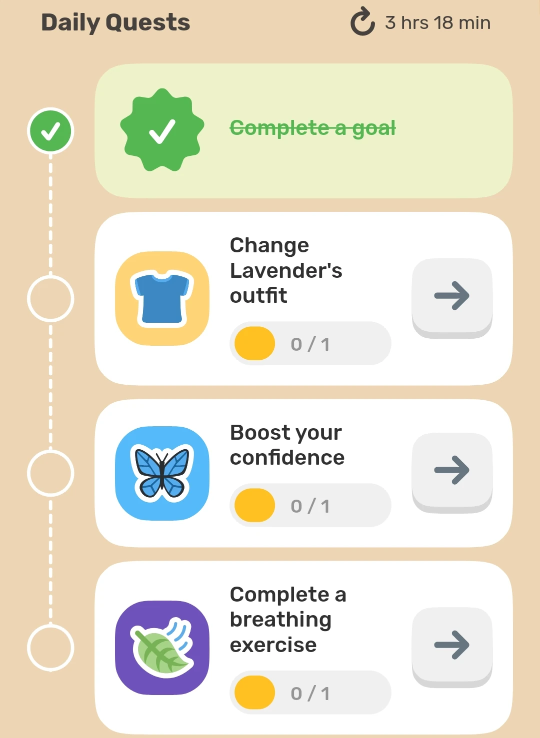 Quests | Finch: Self Care Pet Wiki | Fandom